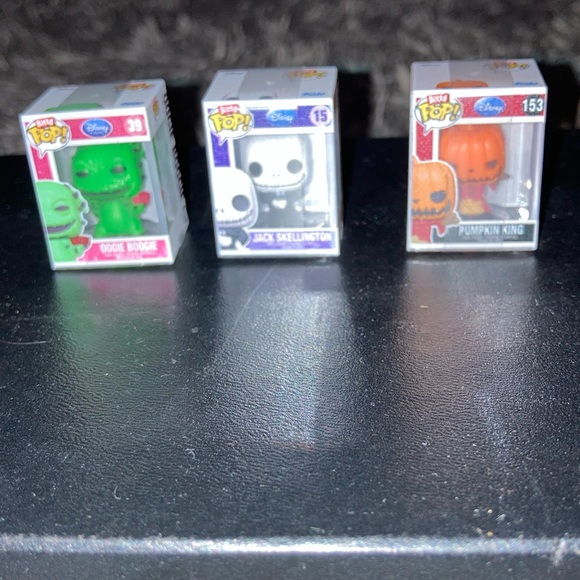 Funko | Toys | Bitty Pops Disney Oogie Boogie Jack Skellington Pumpkin ...